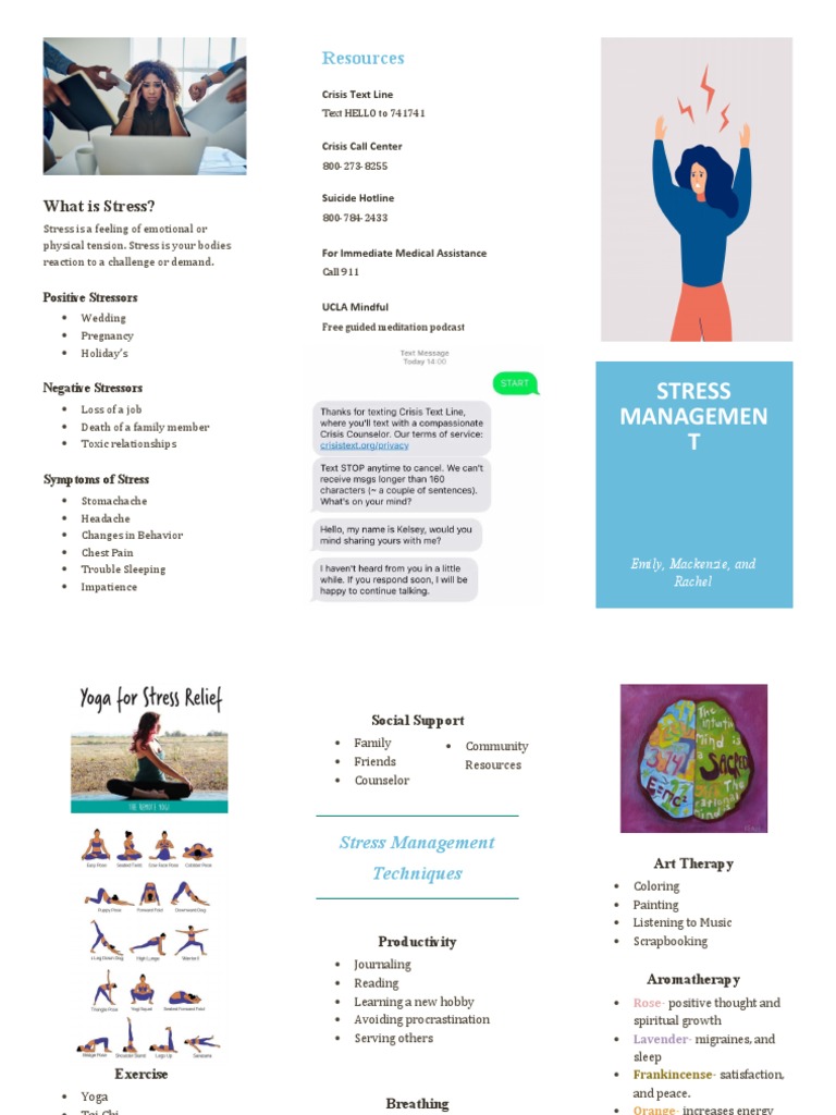 Stress Brochure | PDF | Stress Management | Stress (Biology)