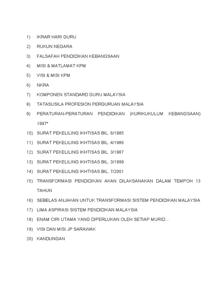 Susunan Fail Rekod Mengajar | PDF