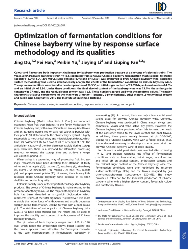 Du - Et - Al-2016-Journal - of - The - Institute - of - Brewing ...