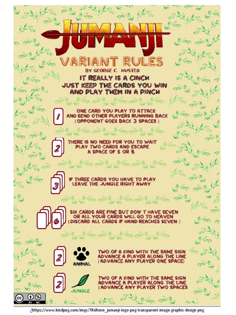 Jumanji Variant Rules