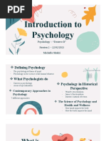 Introduction To Psychology Lecture Notes | PDF | Psychology | Science