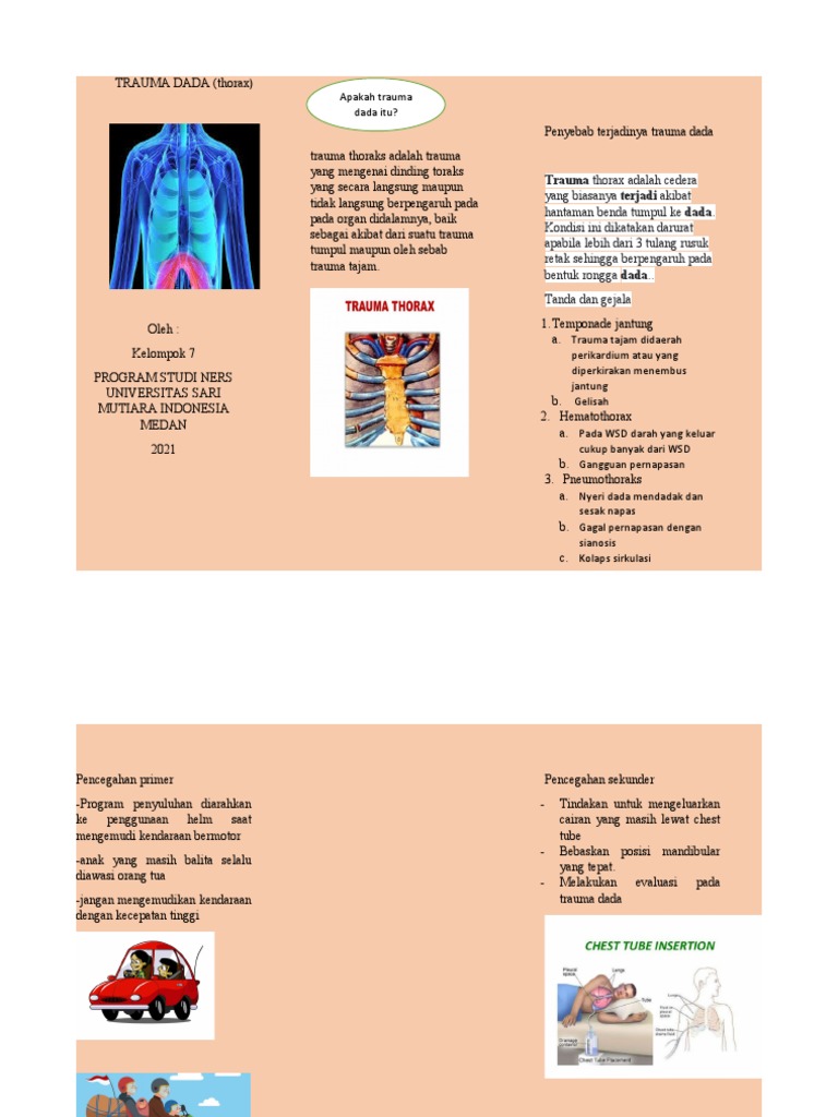 Trauma Dada: Penyebab & Pencegahan | PDF
