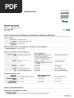 Material Safety Data Sheet: Unitor Usc | PDF | Firefighting | Personal ...