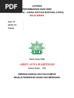 Rapot TK Kurikulum Merdeka | PDF