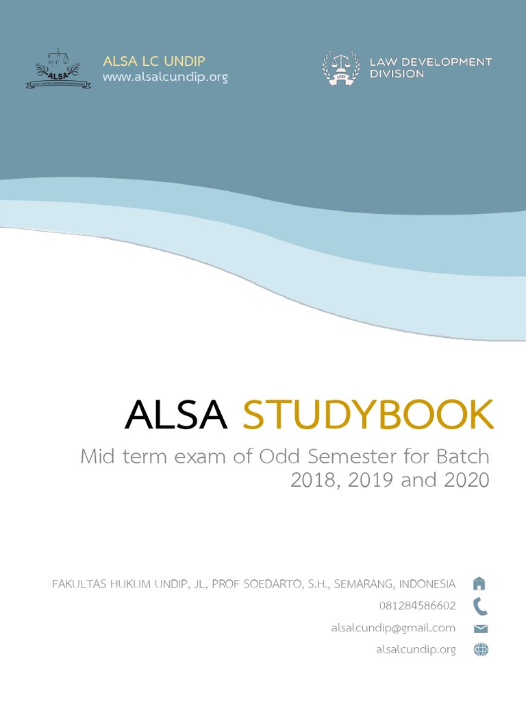 Alsa Study Book 3 | PDF | Hukum