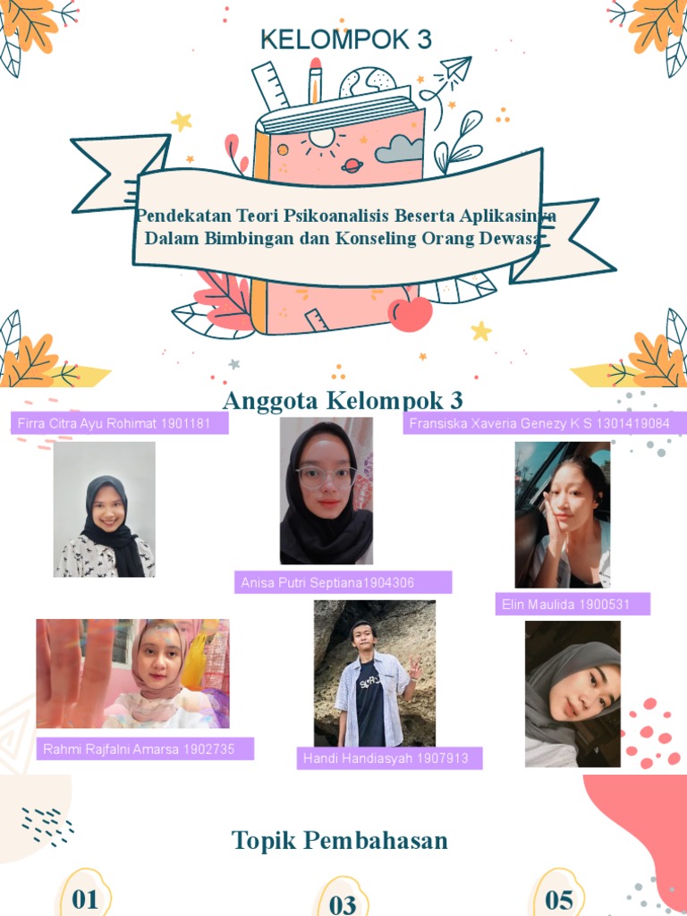 Kelompok 3 Teori Psikoanalisis | PDF