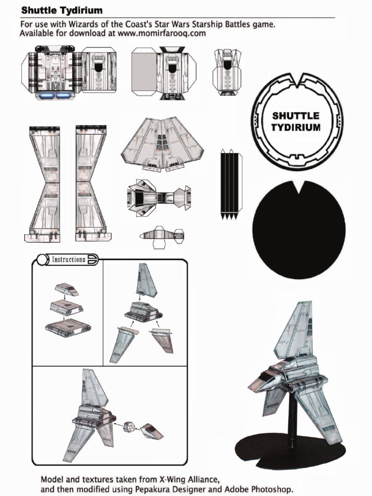 Star Wars Lambda Shuttle | PDF