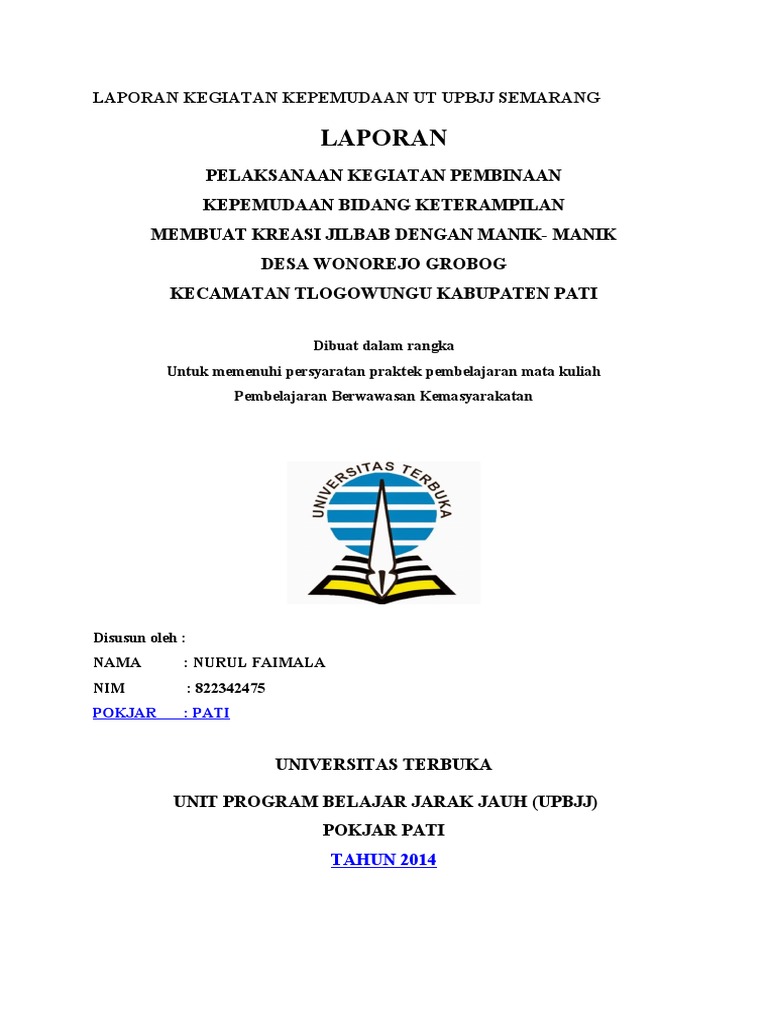 Laporan Kegiatan Kepemudaan | PDF