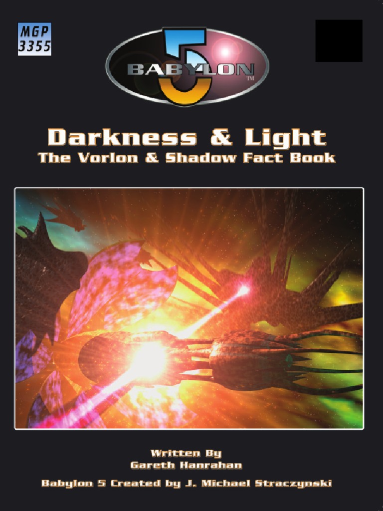 Babylon 5 RPG (1st Ed.) - Darkness + Light - The Vorlon and Shadow Fact ...