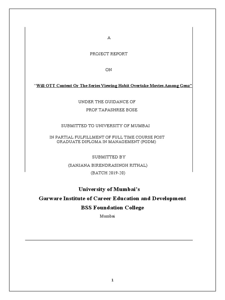 Black Book Project | PDF | Pay Television | Video On Demand