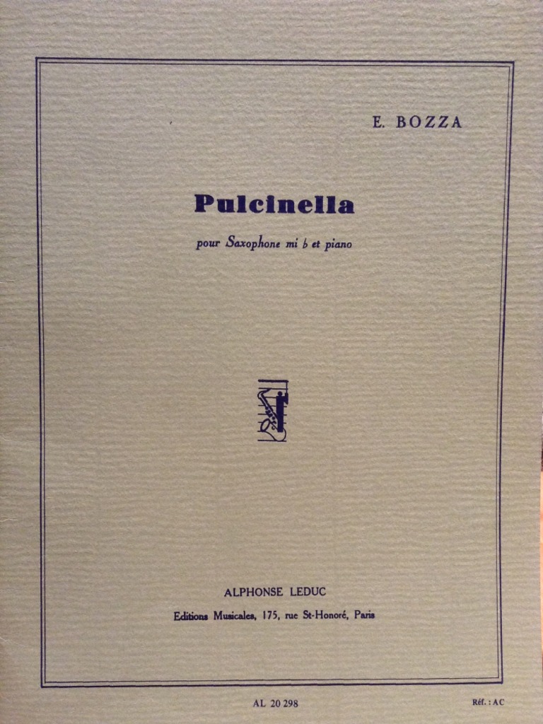 Pulcinella E Bozza PDF | PDF