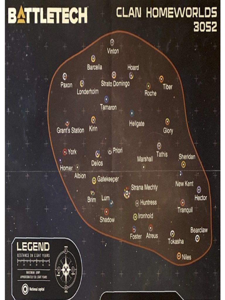 Battletech - Clan Homeworlds 3052 | PDF