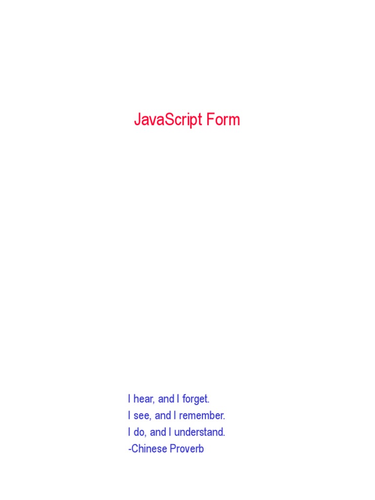 JSForms | PDF | Java Script | Http Cookie