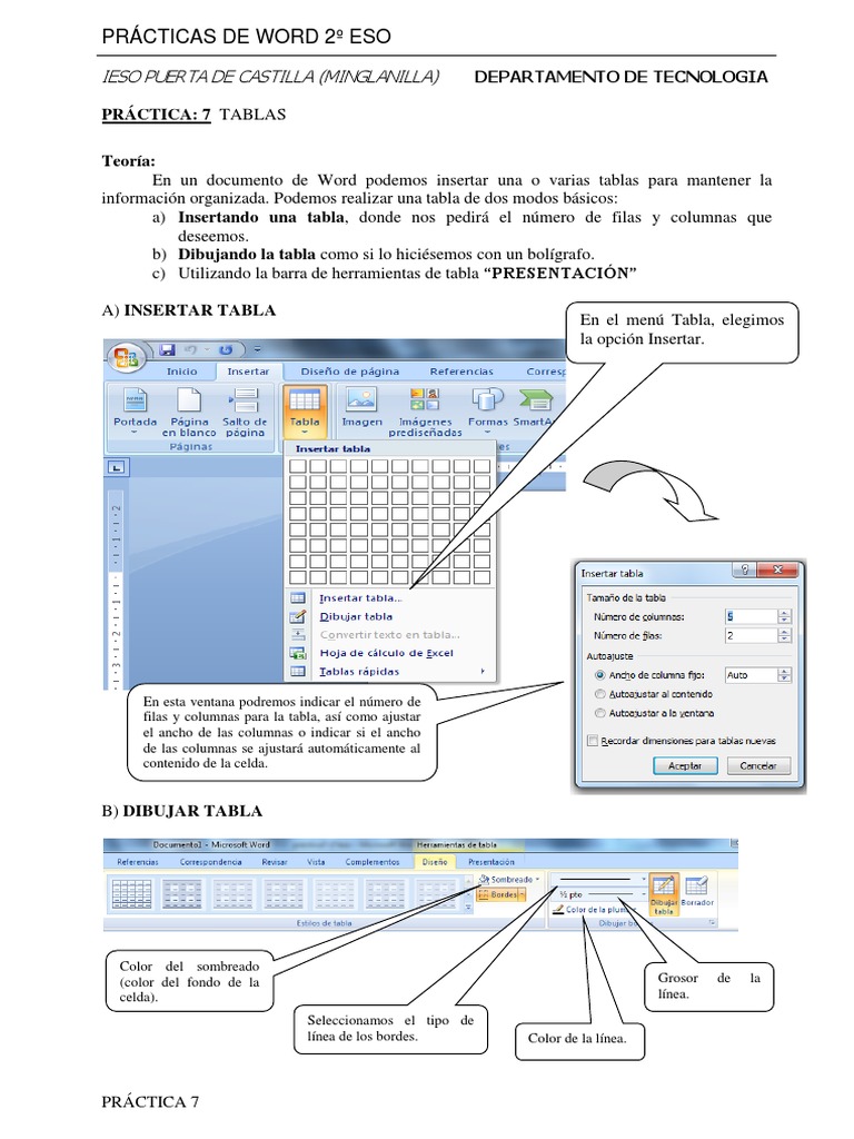Práctica7 2ºeso | PDF | Software | Informática