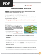 Water Cycle Exploration Guide | PDF | Water Cycle | Water