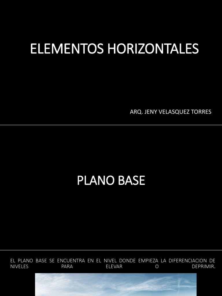 Elementos Horizontales | PDF