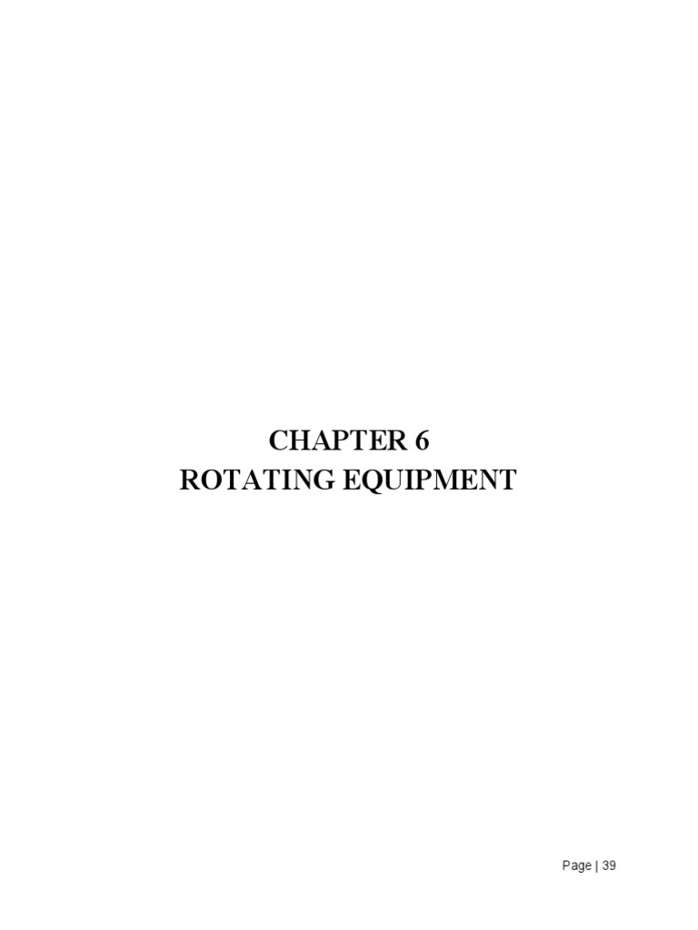 Pump Design and Equipment Summary | PDF | Cooking, Food & Wine