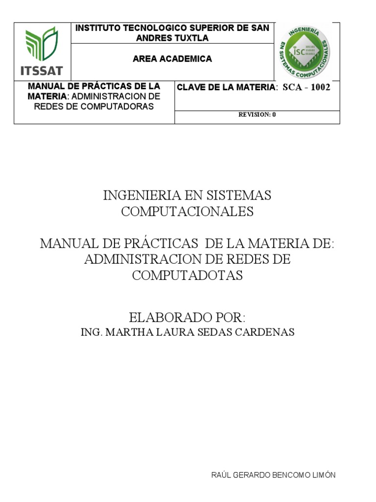 Raul Gerardo Bencomo Limon PRACTICAS | PDF | Usuario (informática ...