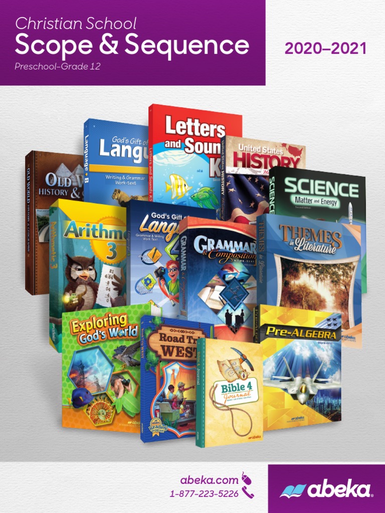 Scope & Sequence: Christian School | PDF | Phonics | Jesus