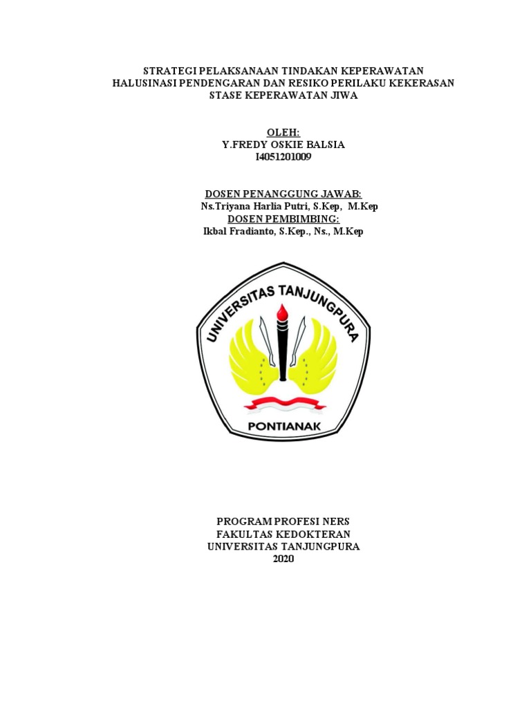 SPTK Halusinasi & RPK | PDF | Pengembangan Diri | Sains & Matematika