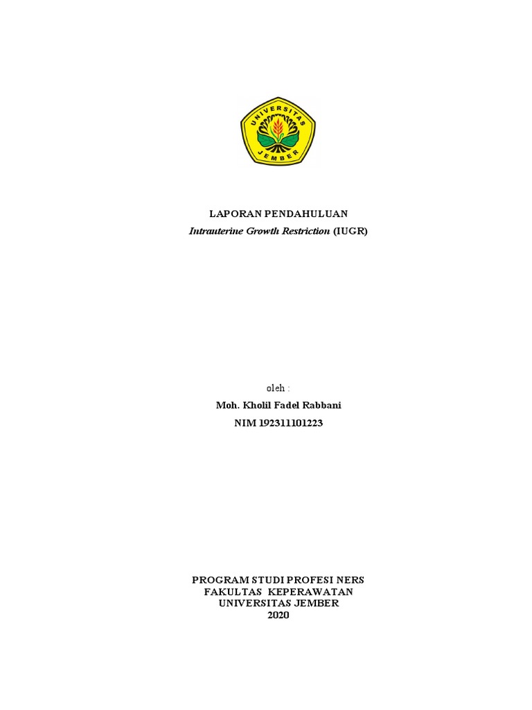 LP IUGR | PDF