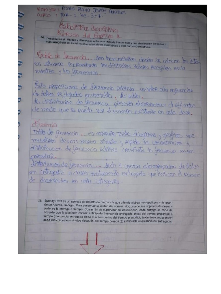 Toala Alava Jordy Adrian - Tabla de Frecuencia | PDF