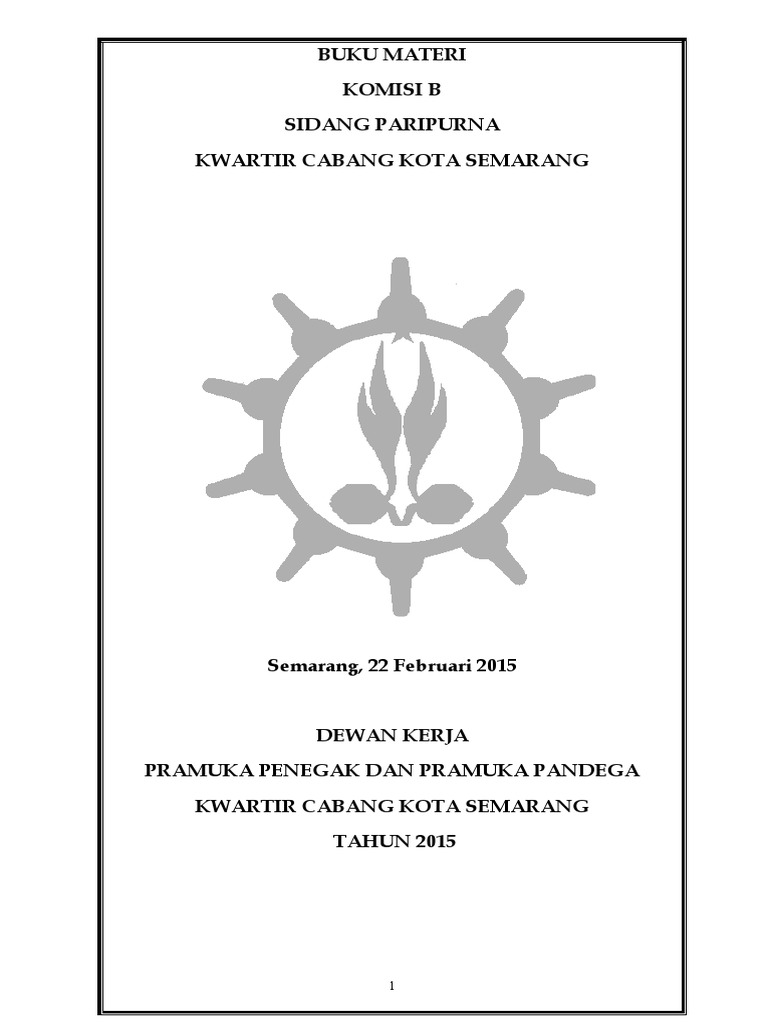 Materi Sidang Paripurna Komisi B | PDF