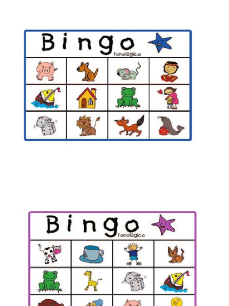 Bingo de fonemas con TODOS los fonemas (A-Z) - Educaenvivo😕 Descubra a ...