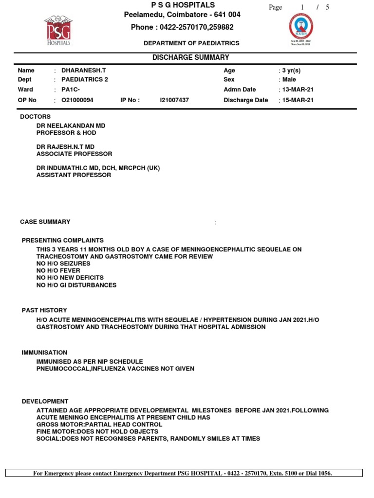 Discharge Summary | Download Free PDF | Medical Specialties | Clinical ...