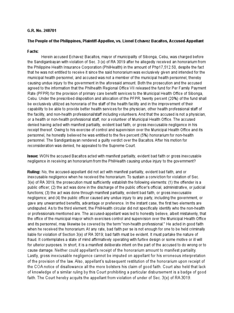 People vs. Bacaltos | PDF | Negligence | Public Law