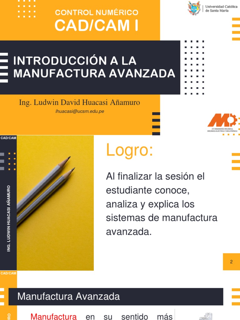 01 Introducción Manufactura Avanzada | PDF | Lean Manufacturing | Automatización