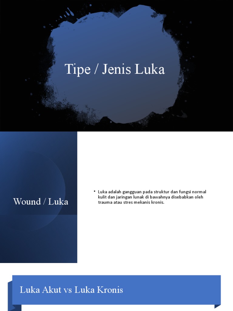 Jenis Luka | PDF