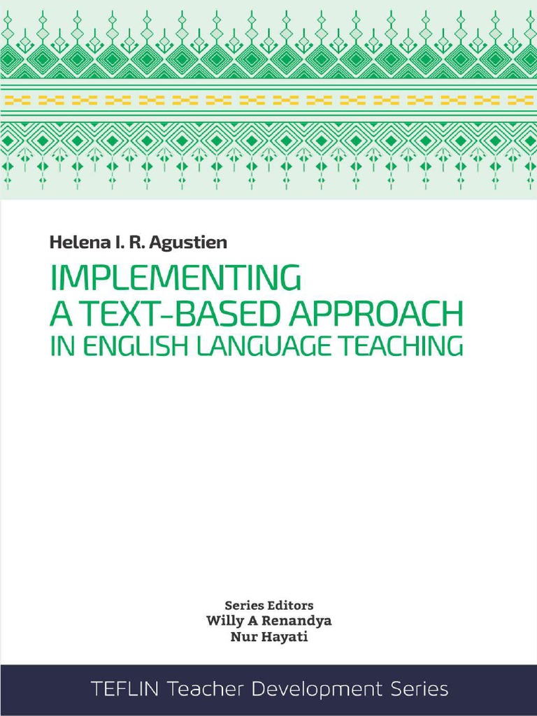 Text-Based Approach in ELT - Helena Agustien | PDF | English As A ...