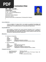 MBBS DOCTOR - Resume CV Format, CV Sample, Model, Example, BioData ...
