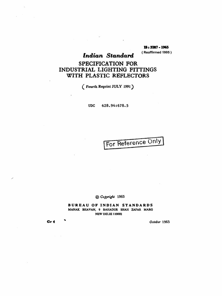 Is 3287-Ltg Fittings | PDF