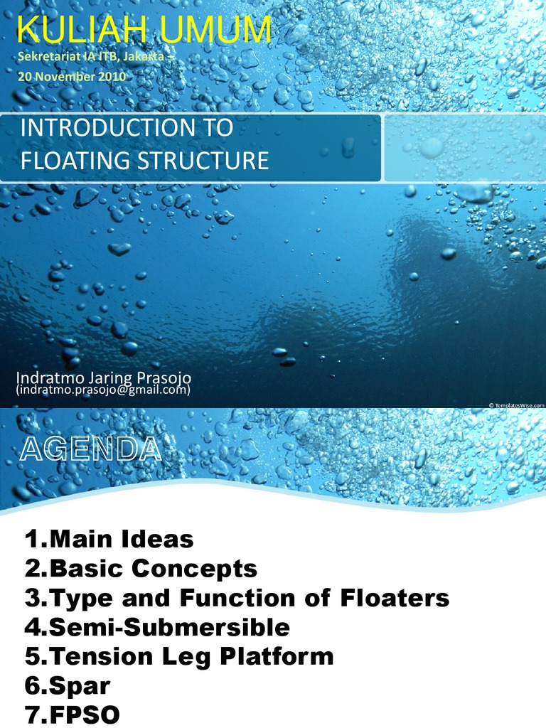 Introduction To Floating Structure | PDF | Buoyancy | Ships