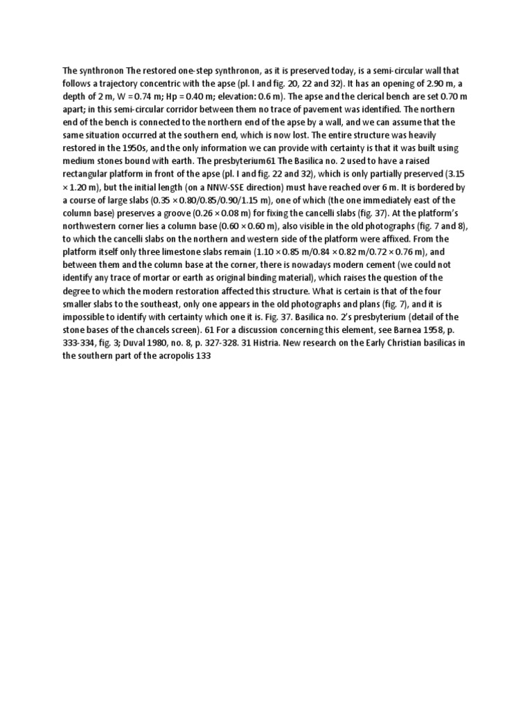 The Synthronon | PDF