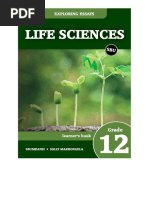 Life Science Grade 12 Study Guide | PDF | Test (Assessment) | Biology