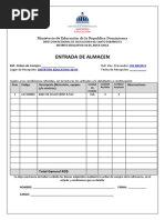 Formato Nota de Salida de Almacen | PDF