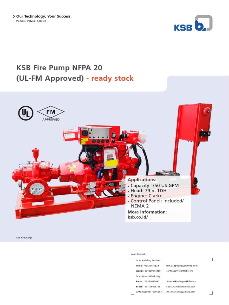 Leaflet Diesel Data | PDF | Pump | Engines