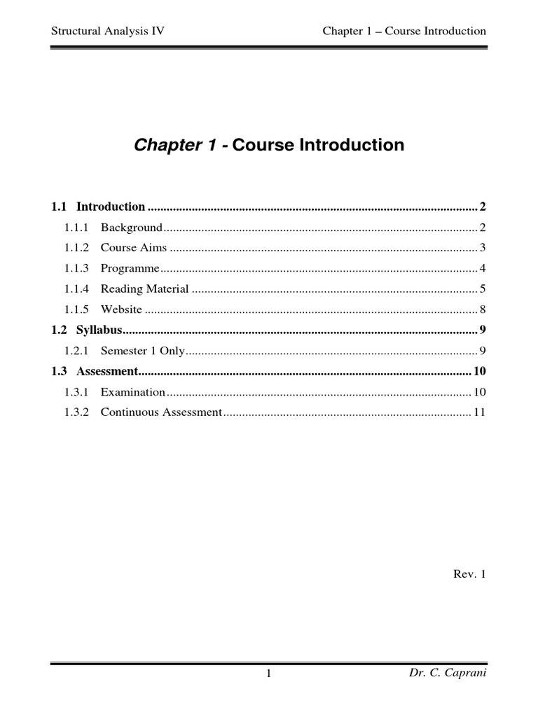 Reviewer 186545344 Structural Analysis Caprani | PDF | Structural Analysis | Bending