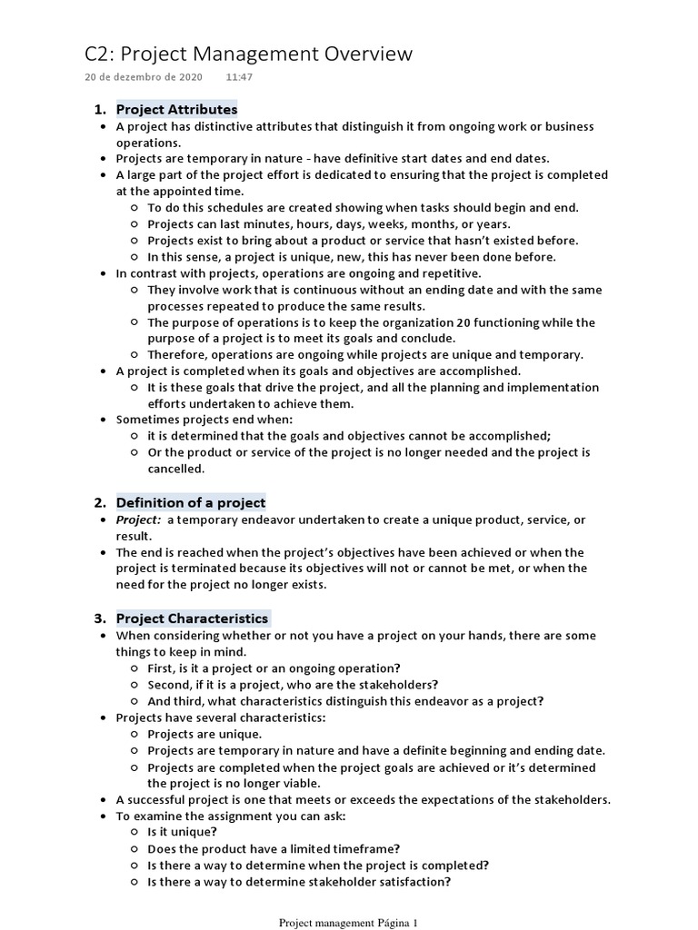 Project Management C2 | PDF | Project Management | Motivation