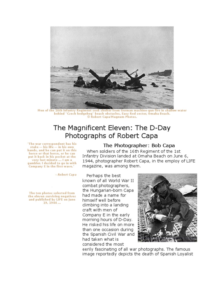186135 the DDay Photos of Robert Capa | Normandy Landings | Violence