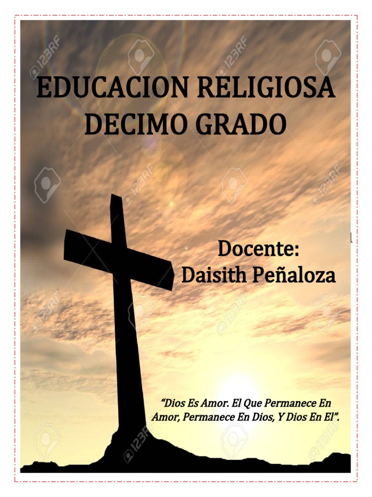 Modulo de Religion de Decimo Grado | PDF | Autoestima | Significado de ...