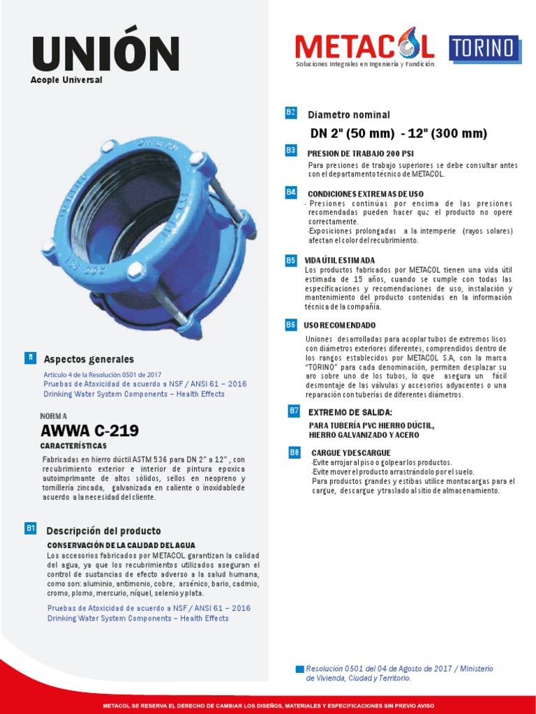 Uniones 2020 | PDF | Tornillo | Tubería (transporte de fluidos)