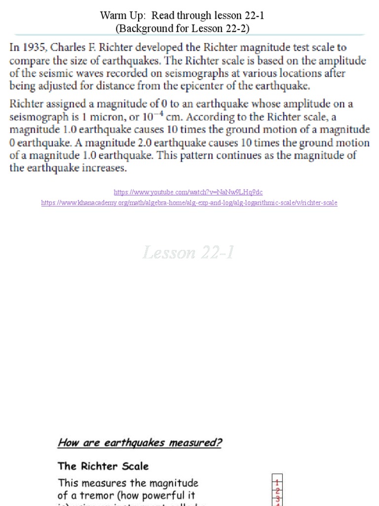 Understanding Logarithmic Functions | PDF | Teaching Methods & Materials