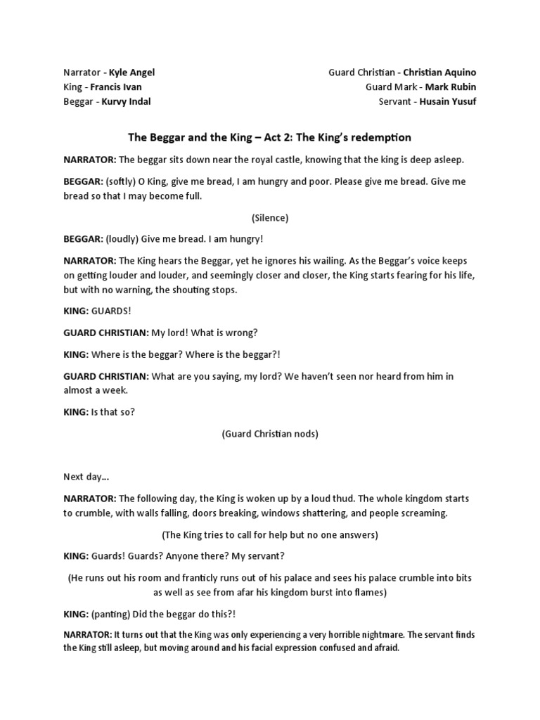 The King's Redemption Tale | PDF | Travel | History