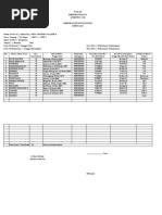 IMO Ship's Stores Declaration Form 3 | PDF