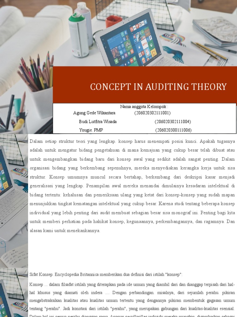 Concept in Auditing Theory | PDF