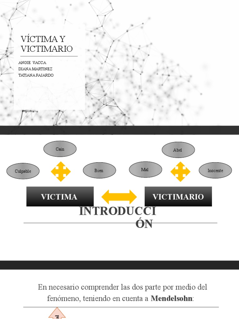 Víctima y Victimario | PDF | Mala conducta | Crimen y violencia